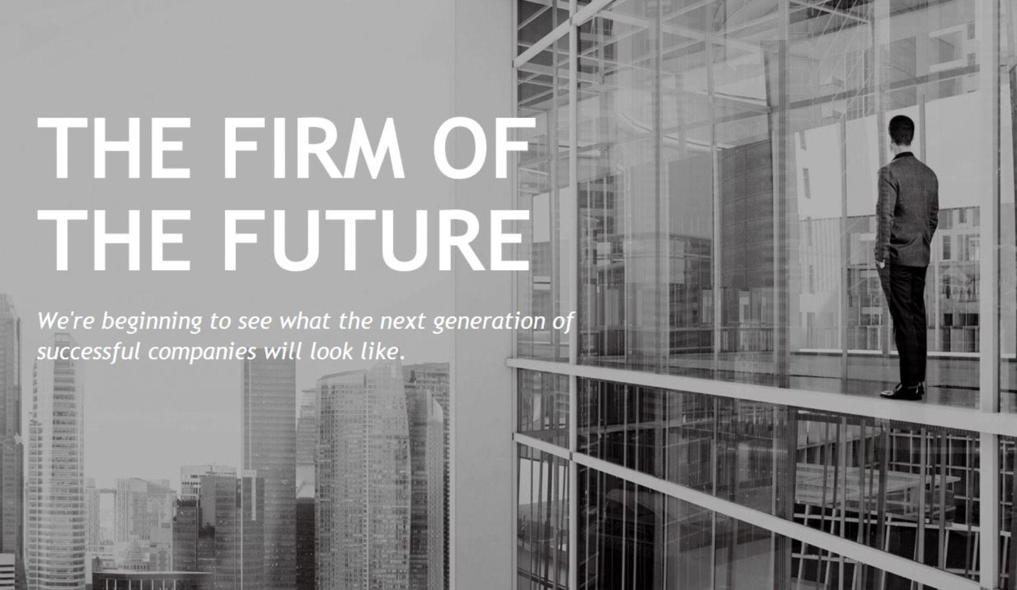 The Firm of the Future - Twelve31